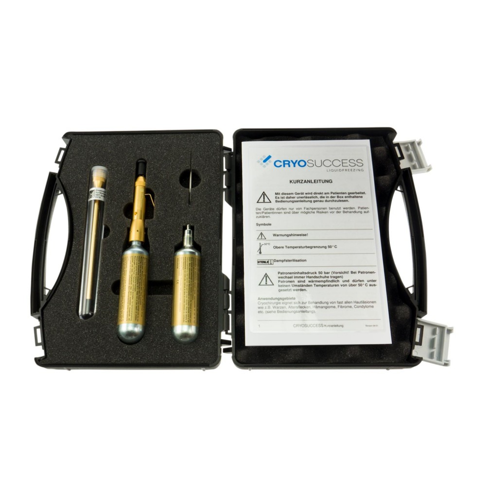 Cryosuccess ® Set GYN BASIC im Plastikkoffer (schwarz)