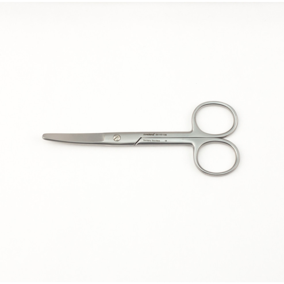 vedena® Chirurgische Schere, stumpf-stumpf, gebogen, 130 mm (5 ⅛“)